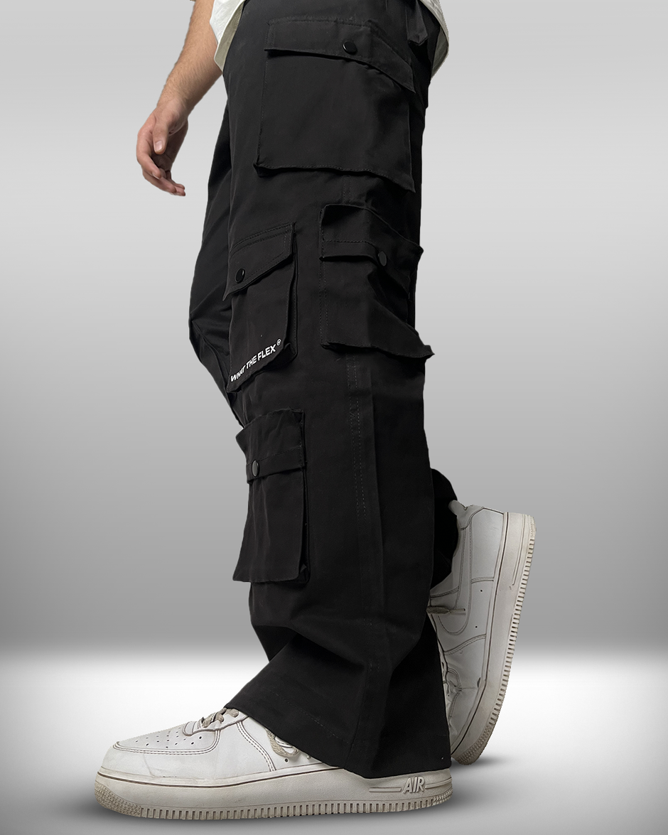 SOLID CARGO PANTS – WHAT THE FLEX