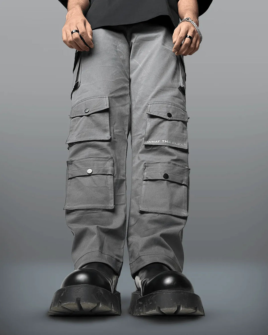 SOLID CARGO PANTS – WHAT THE FLEX