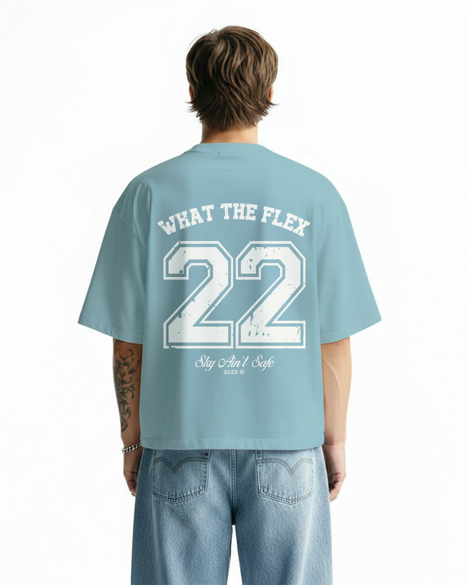 Boxy Fit Tshirt For Men and Women – WHAT THE FLEX