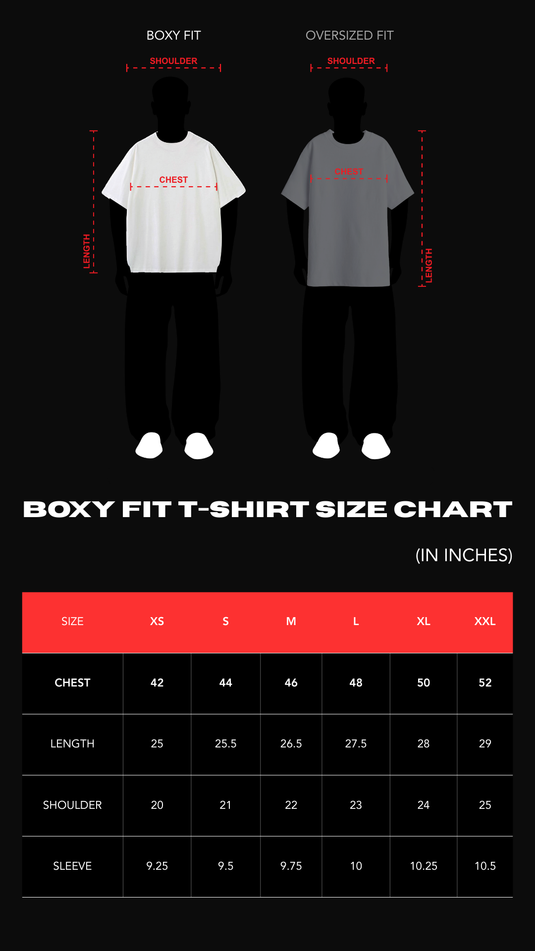Sizing Chart