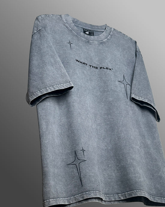 Mannered Grey Acid Wash T-Shirt – WHAT THE FLEX