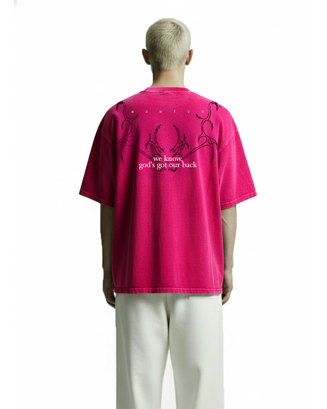 BUY Reborn Pink Acid Wash T-Shirt – WHAT THE FLEX