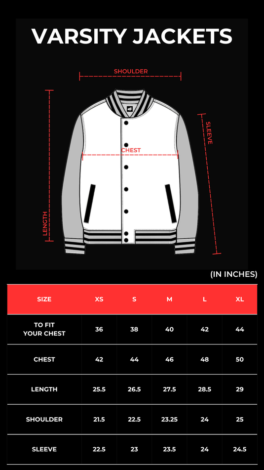 Did I Imagine It? Black Varsity Jacket – WHAT THE FLEX