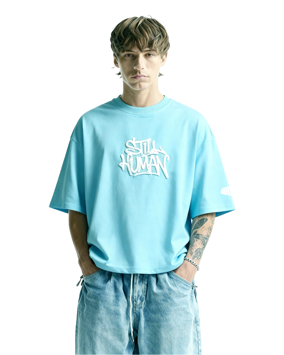 Boxy Fit Tshirt For Men and Women – WHAT THE FLEX
