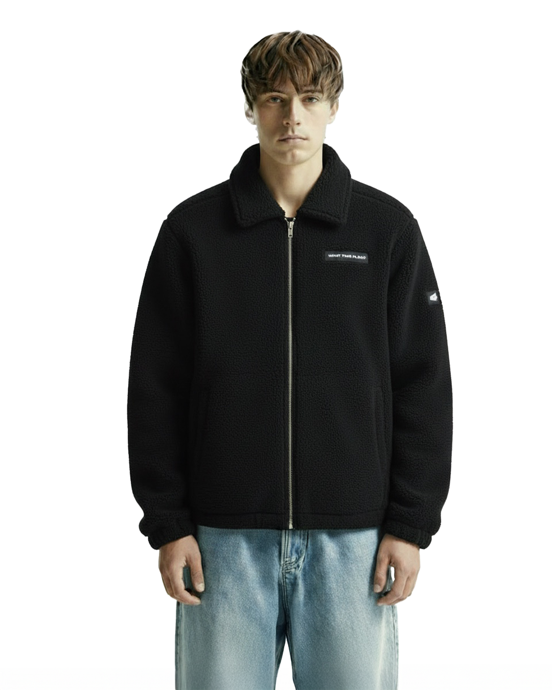 No Distraction Black Cloud Feel jacket – WHAT THE FLEX